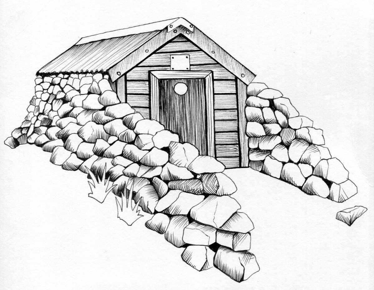 Finding shelter – for the love of a Scottish bothy – Angus Grant Art